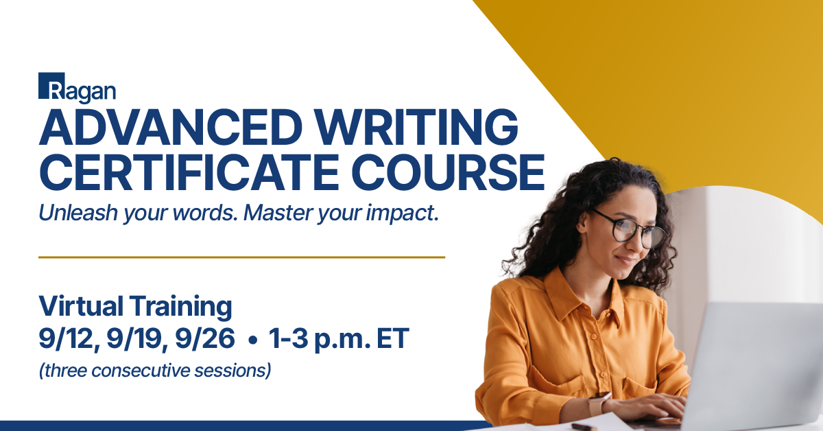 Advanced Writing Certificate Course - Ragan Communications