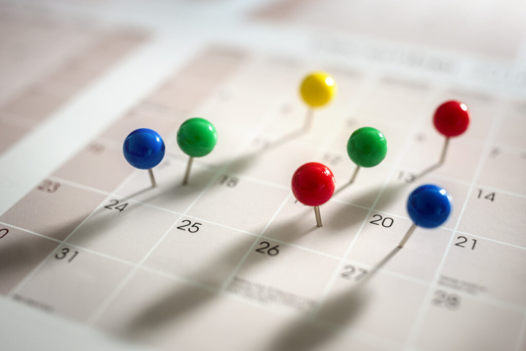 Printable affinity calendar: Keep track of heritage and awareness ...