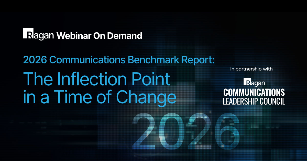 2026 Communications Benchmark Report: The Inflection Point in a Time of ...